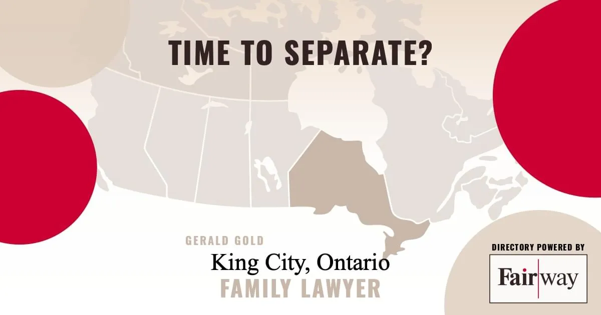 Gerald Gold - Lawyer in King City, Ontario - Clearway